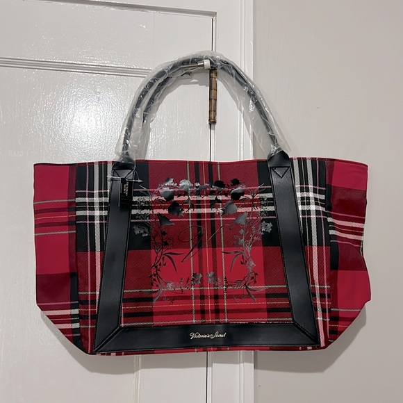 Victoria's Secret | Bags | Nwt Victorias Secret Plaid Tote Bag | Poshmark